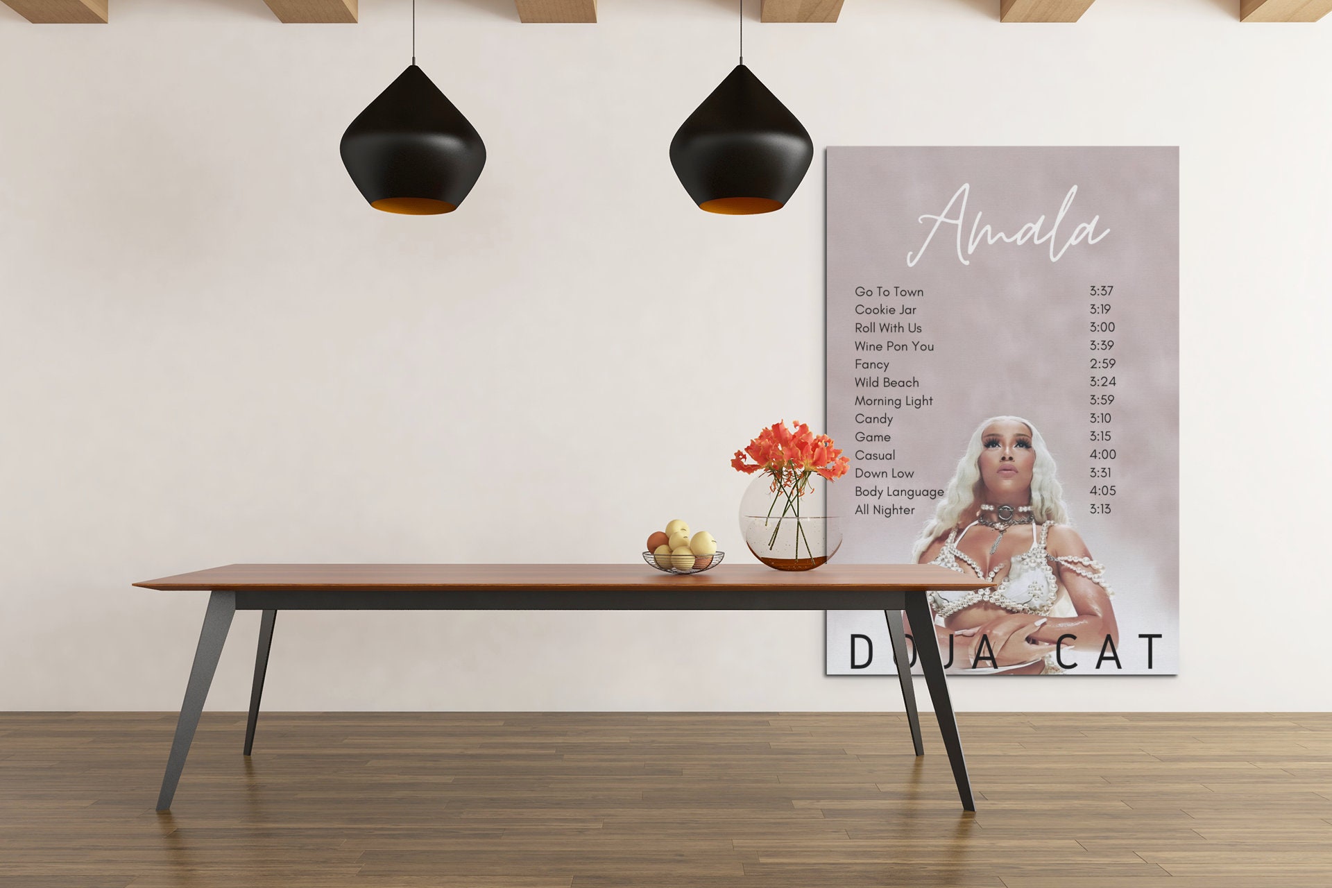 Doja Cat Album Poster | Amala Album Poster sold by Beige Burmese | SKU ...