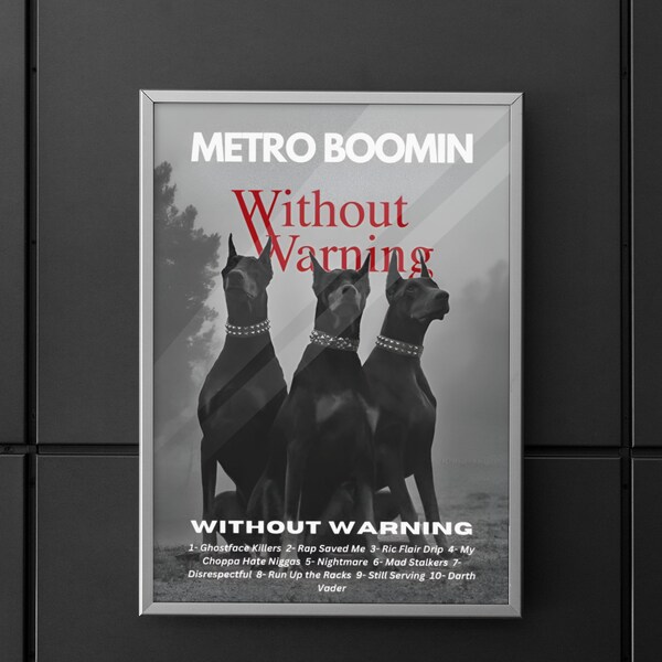 Without Warning Album Poster - Etsy