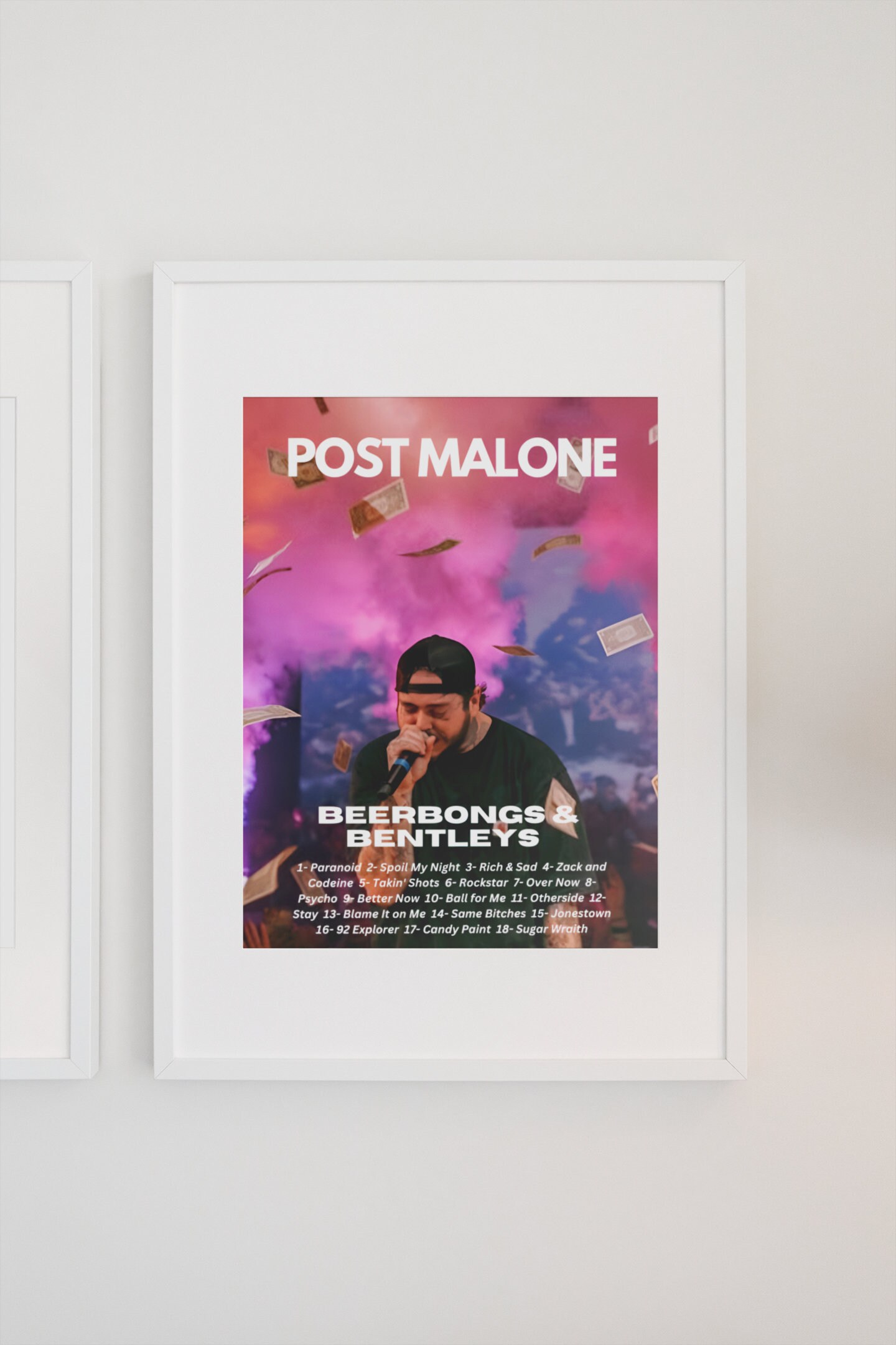 Post Malone Beerbongs And Bentleys Album Poster Sold By Imam Hossain 9275
