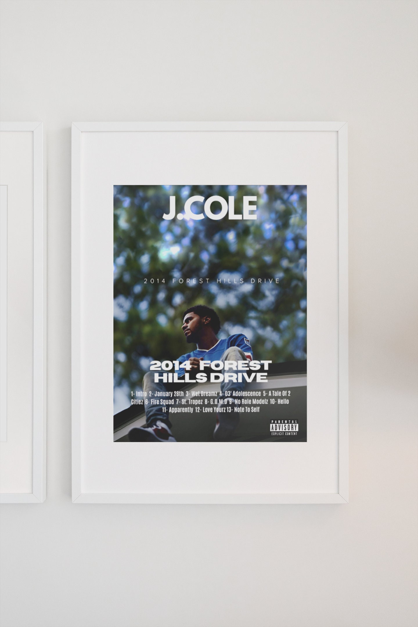 J Cole J Cole Poster J Cole Album Poster 2014 Forest - Etsy