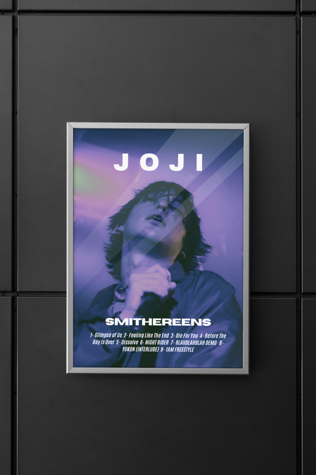 Joji Joji Poster Joji Album Poster Smithereens Album Poster Wall Art - Etsy