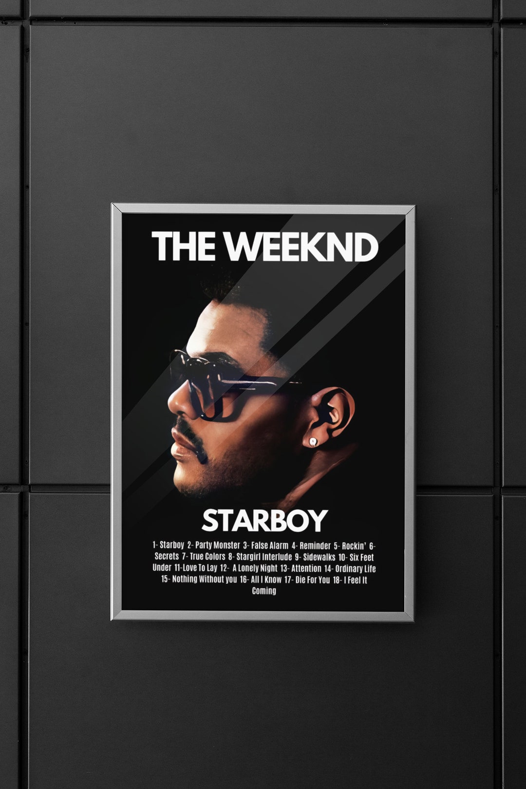 The Weeknd the Weeknd Poster the Weeknd Album Poster Starboy Album ...
