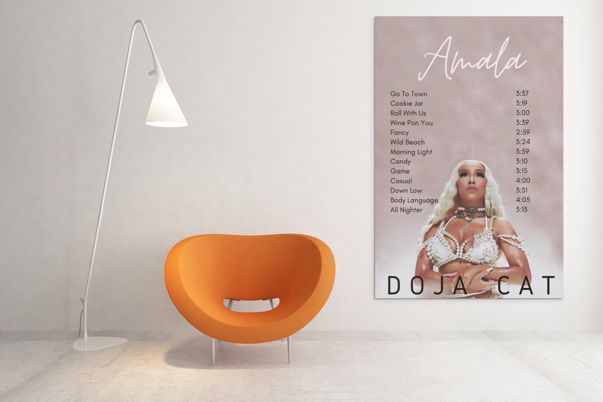 Doja Cat Album Poster | Amala Album Poster sold by Beige Burmese | SKU ...