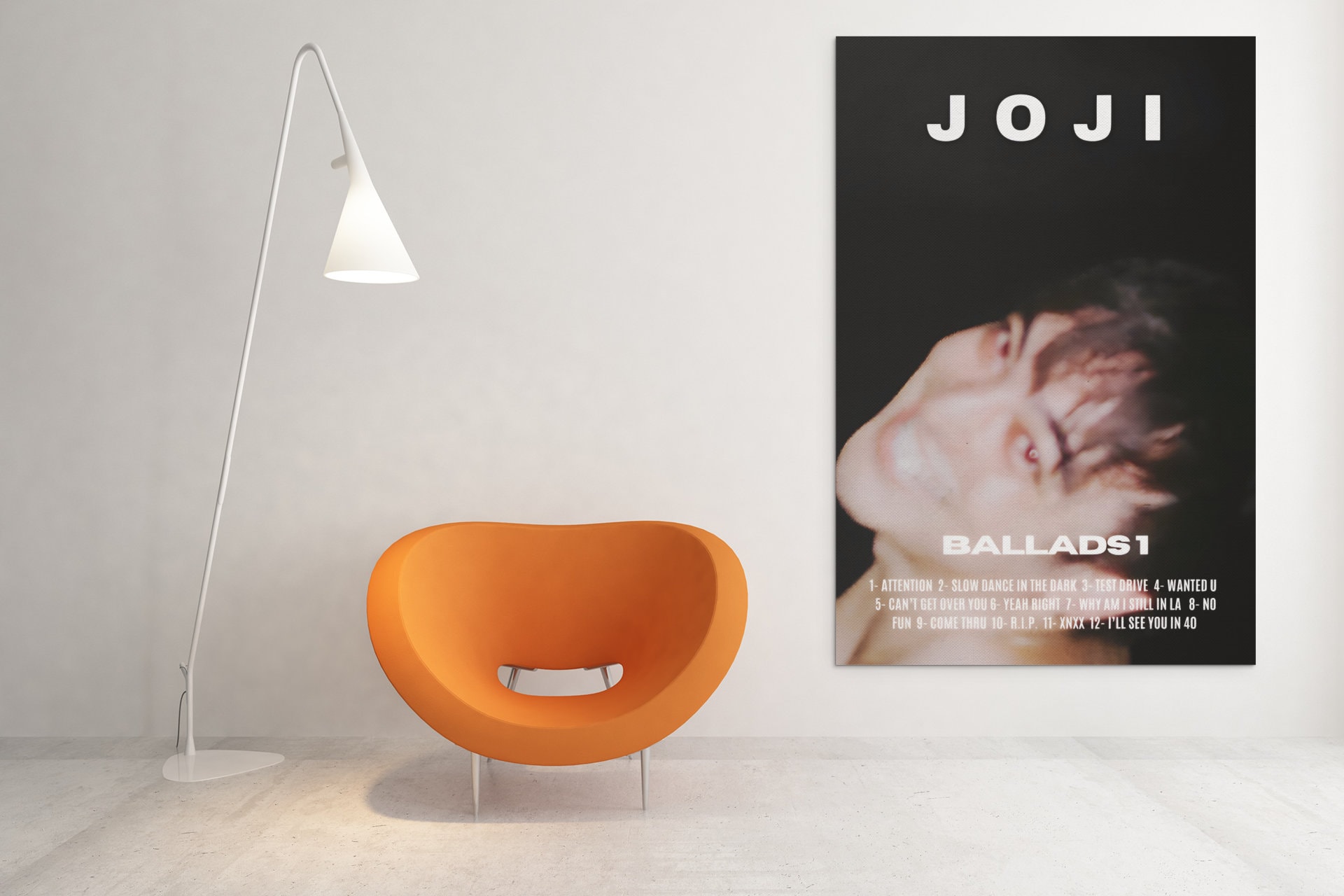 Joji Joji Poster Joji Album Poster Ballads1 Album Poster - Etsy