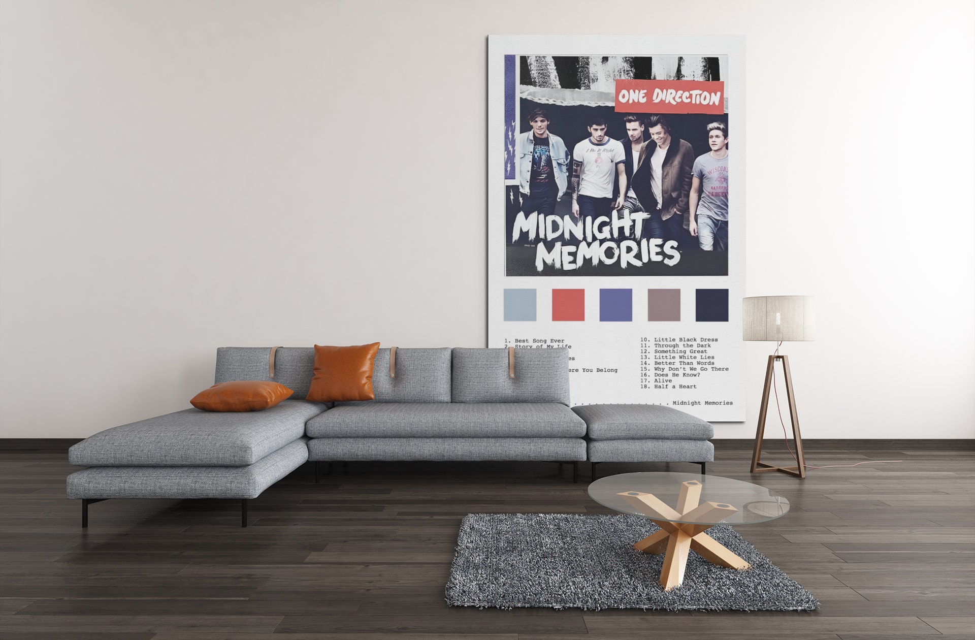 One Direction One Direction Poster One Direction Album Poster Midnight ...