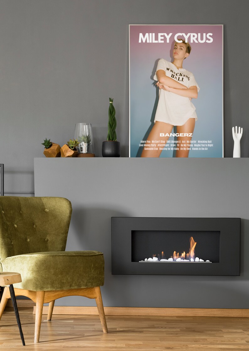 Miley Cyrus Miley Cyrus Poster Miley Cyrus Album Poster Bangerz Album ...