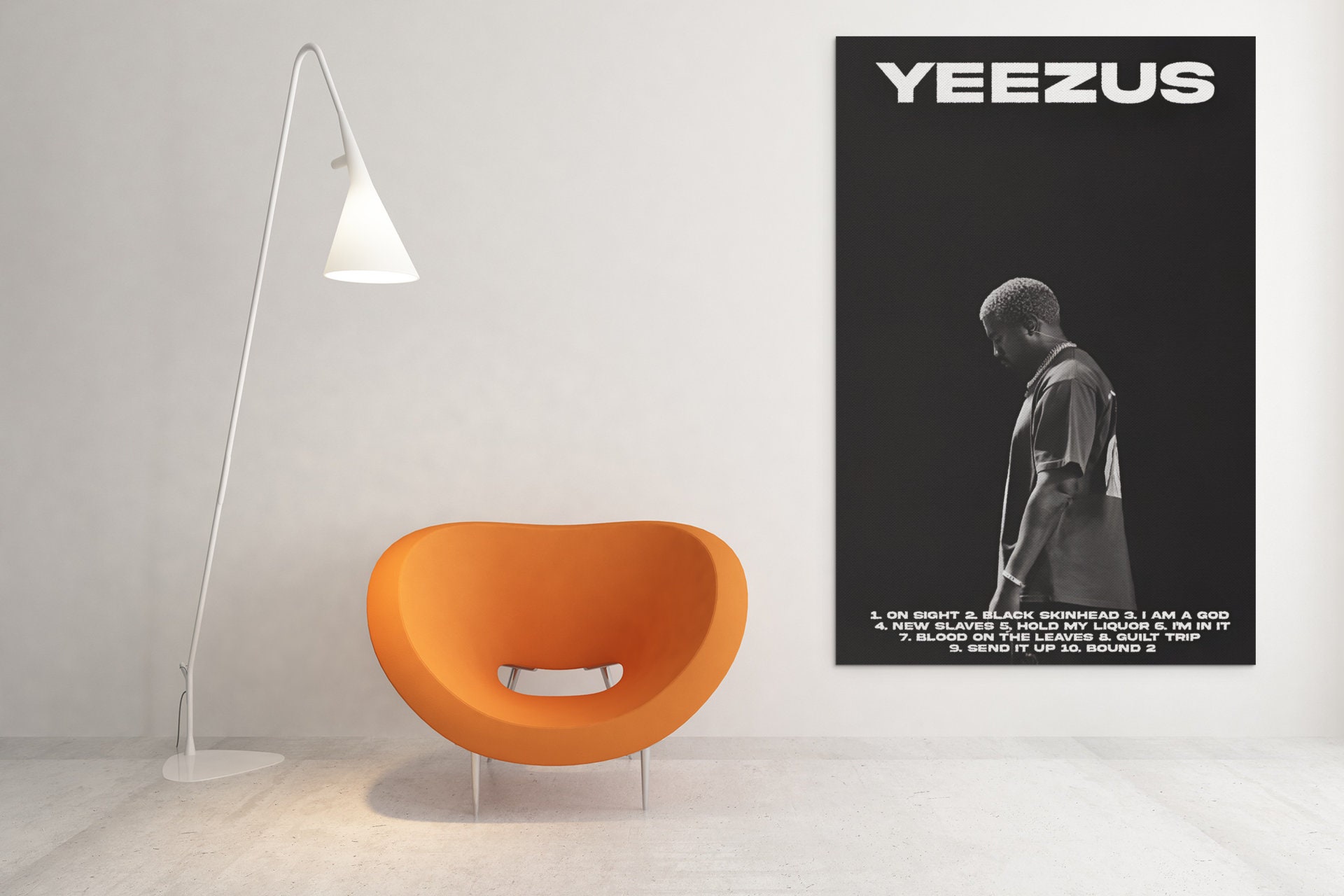 Kanye West Yeezus Album Poster | Yeezus Poster sold by Wicket Systri ...