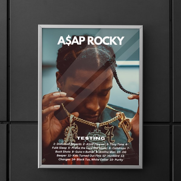 Asap Rocky Poster - Etsy