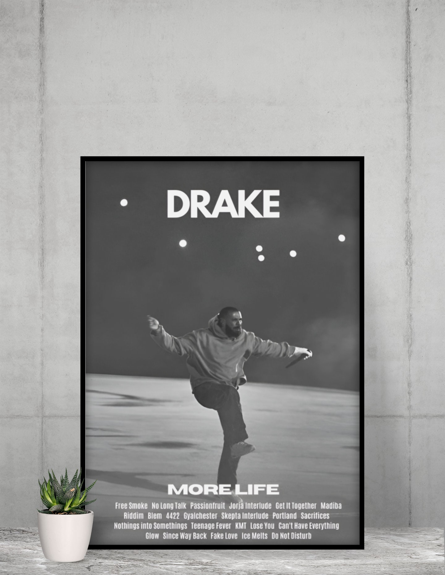 Drake Drake Poster Drake Album Poster More Life Album - Etsy