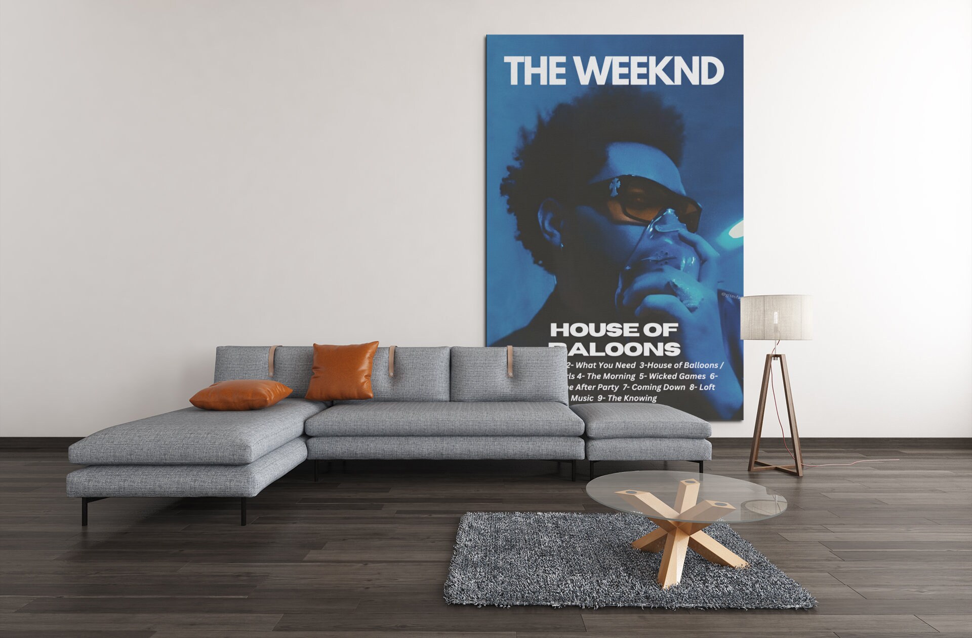 The Weeknd the Weeknd Poster the Weeknd Album Poster House of Baloons ...