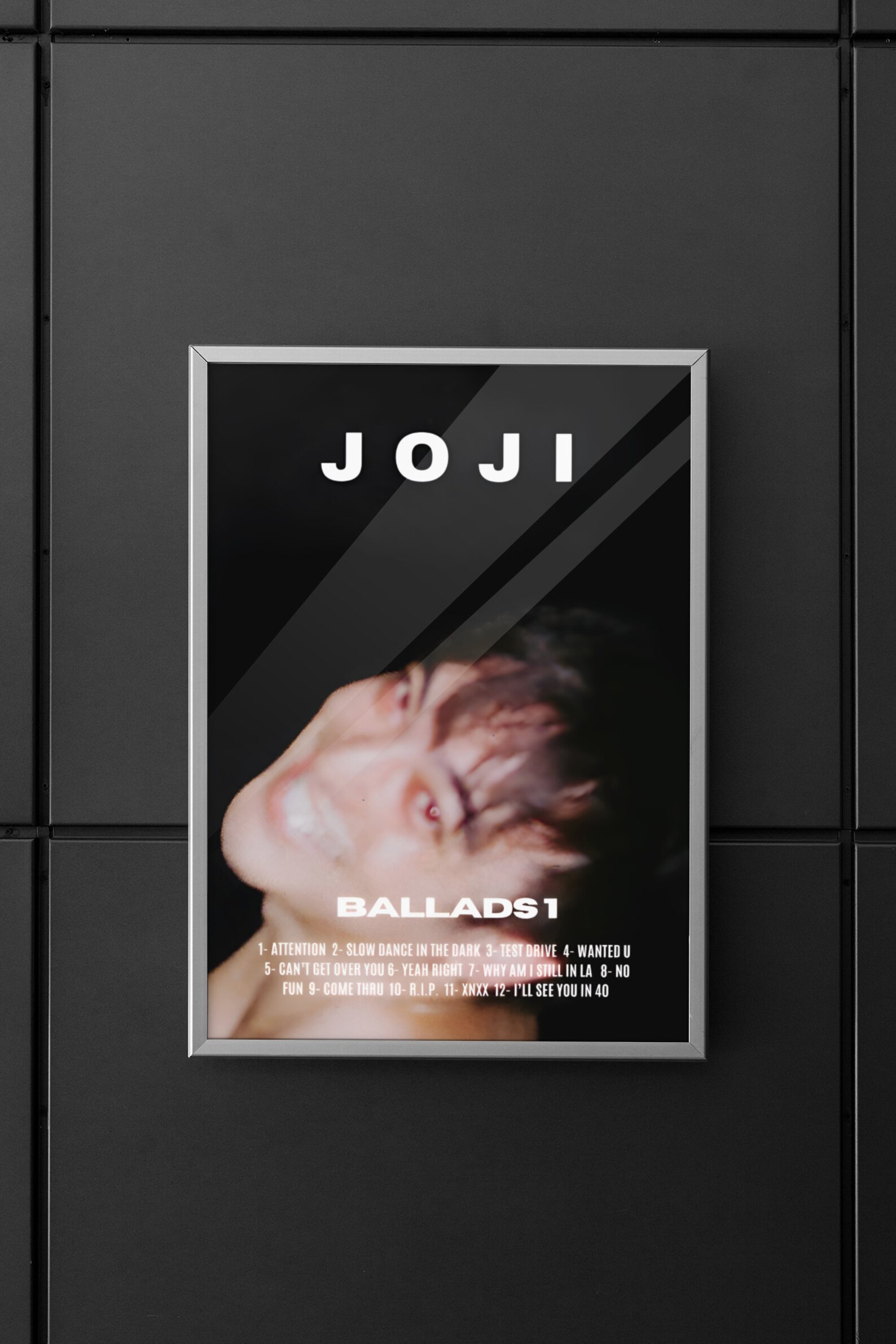 Joji Joji Poster Joji Album Poster Ballads1 Album Poster - Etsy