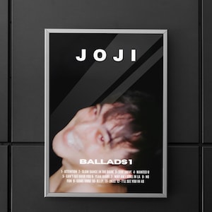 Joji Joji Poster Joji Album Poster Ballads1 Album Poster - Etsy