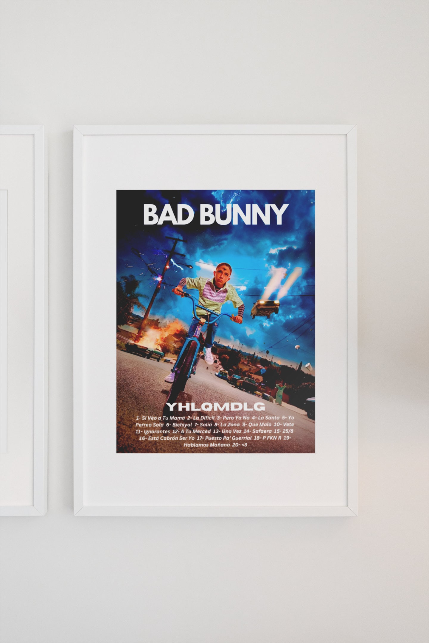 Bad Bunny Bad Bunny Poster Bad Bunny Album Poster - Etsy