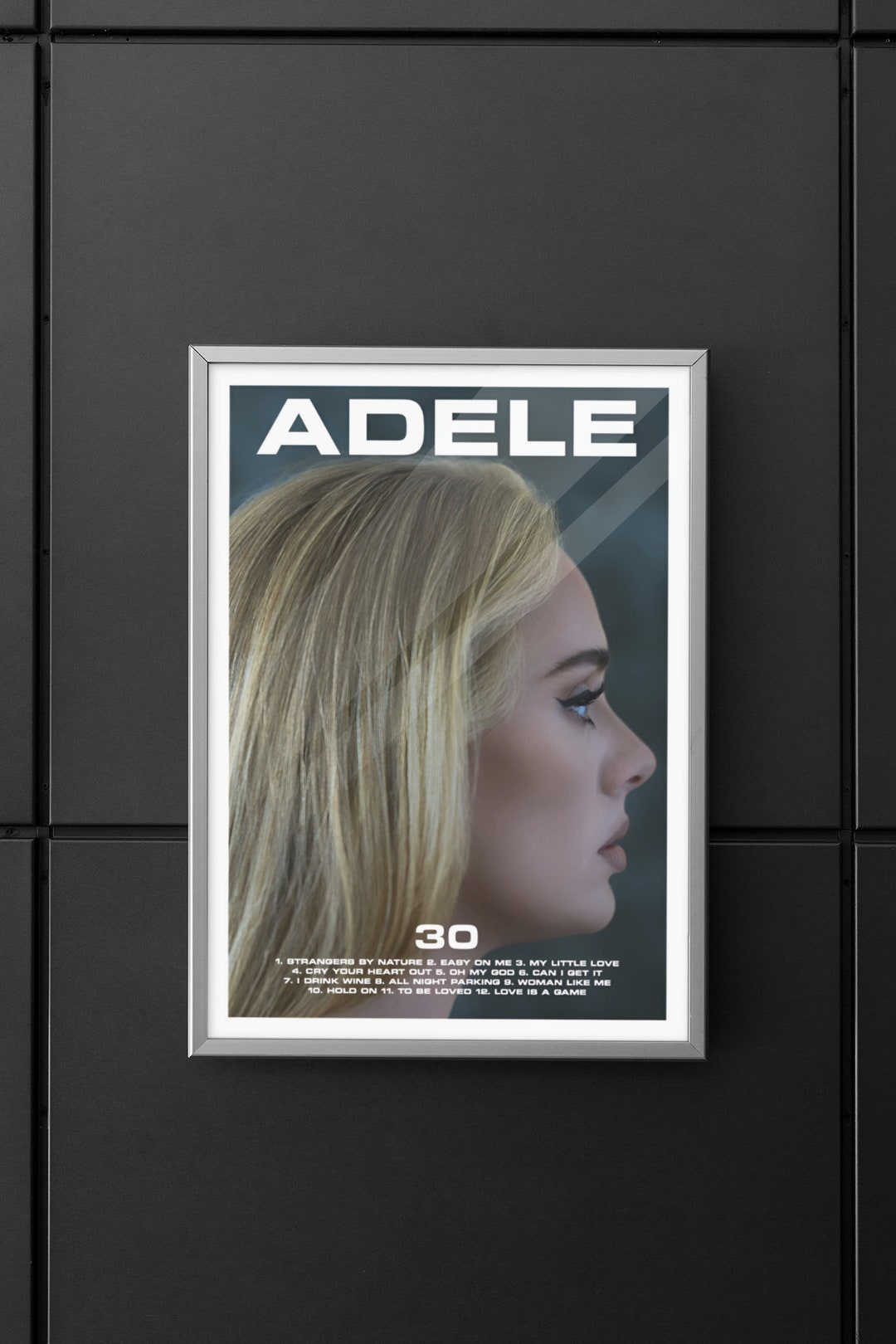 Adèle Affiche d'Adèle Affiche d'album d'Adèle - Etsy France