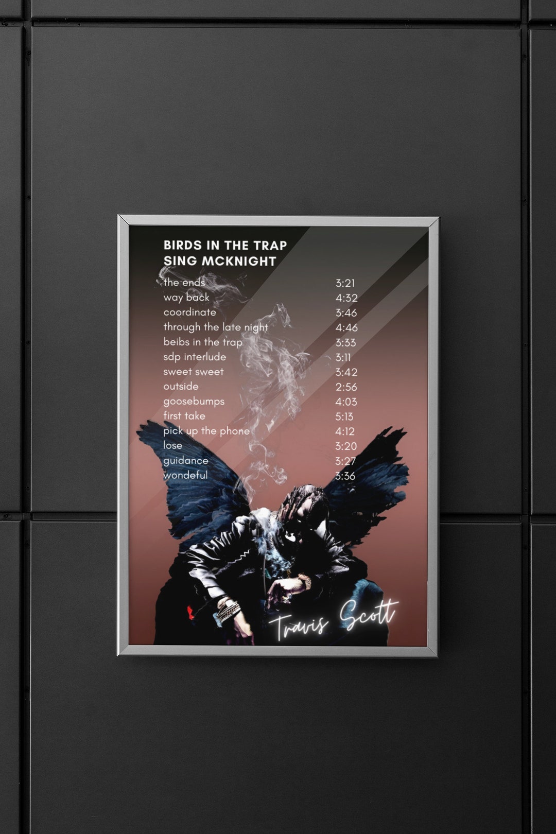 Travis Scott Travis Scott Poster Travis Scott Album Poster - Etsy