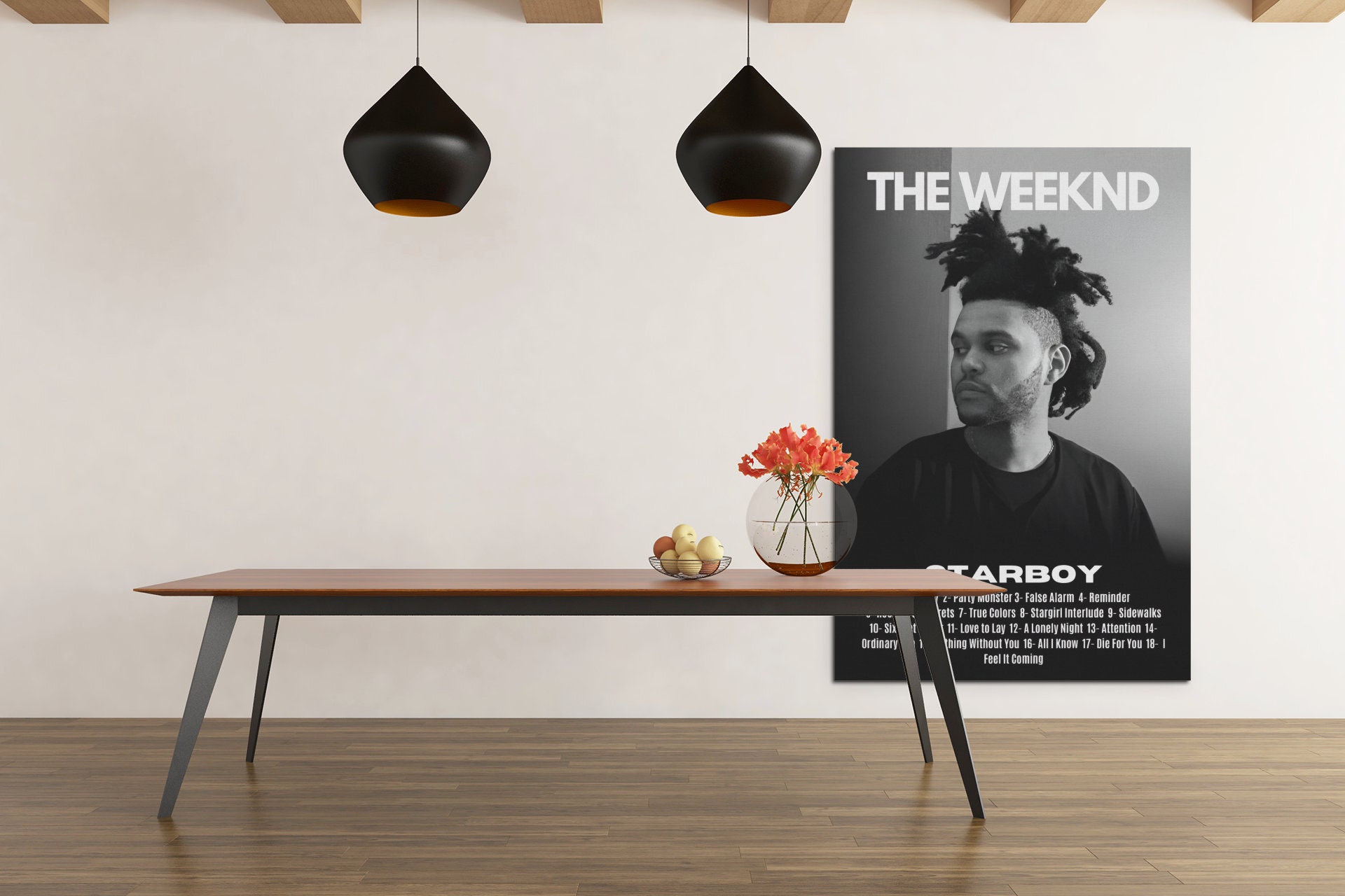 The Weeknd the Weeknd Poster the Weeknd Album Poster Starboy Album ...