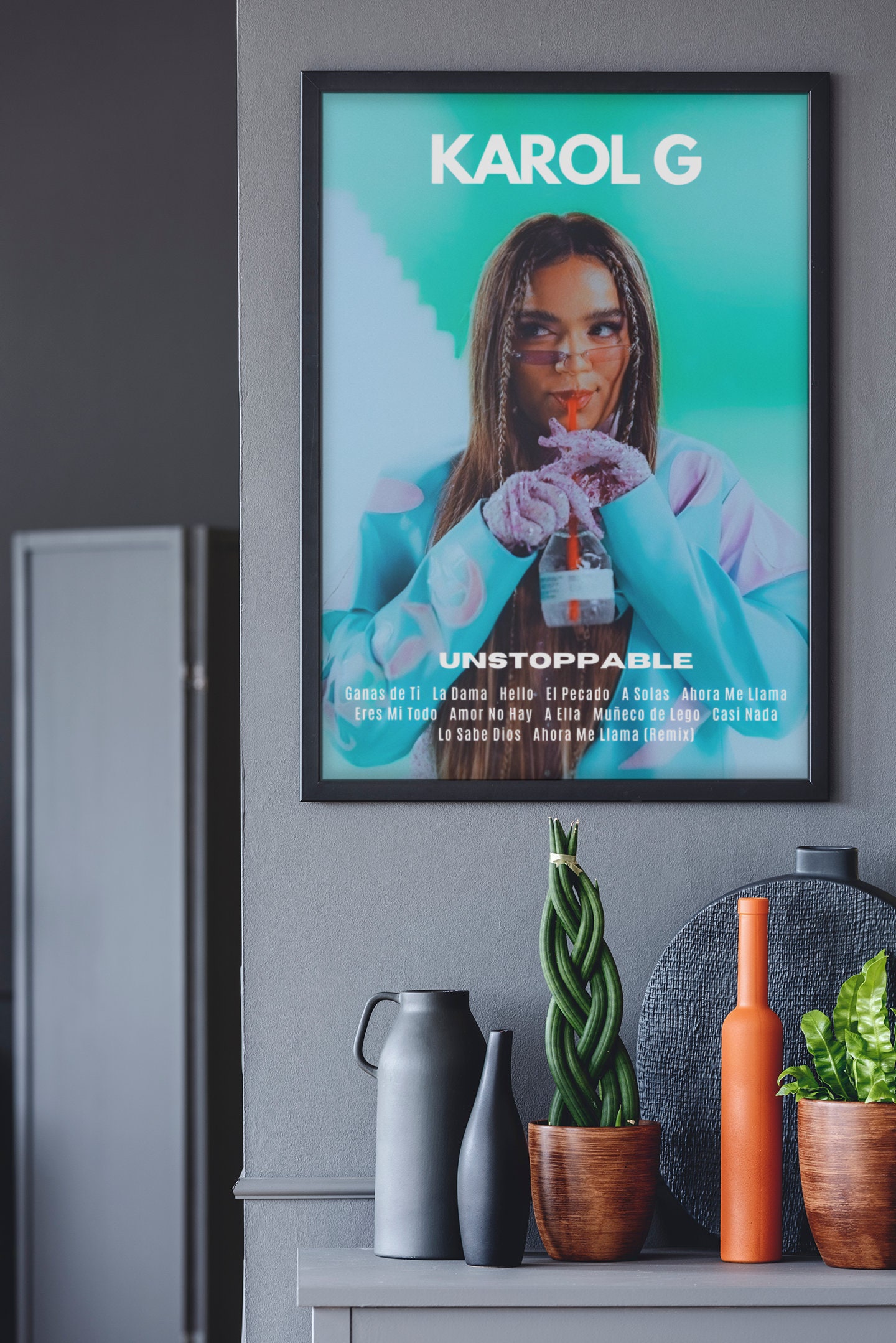 Karol G Karol G Poster Karol G Album Poster Unstoppable Album Poster ...