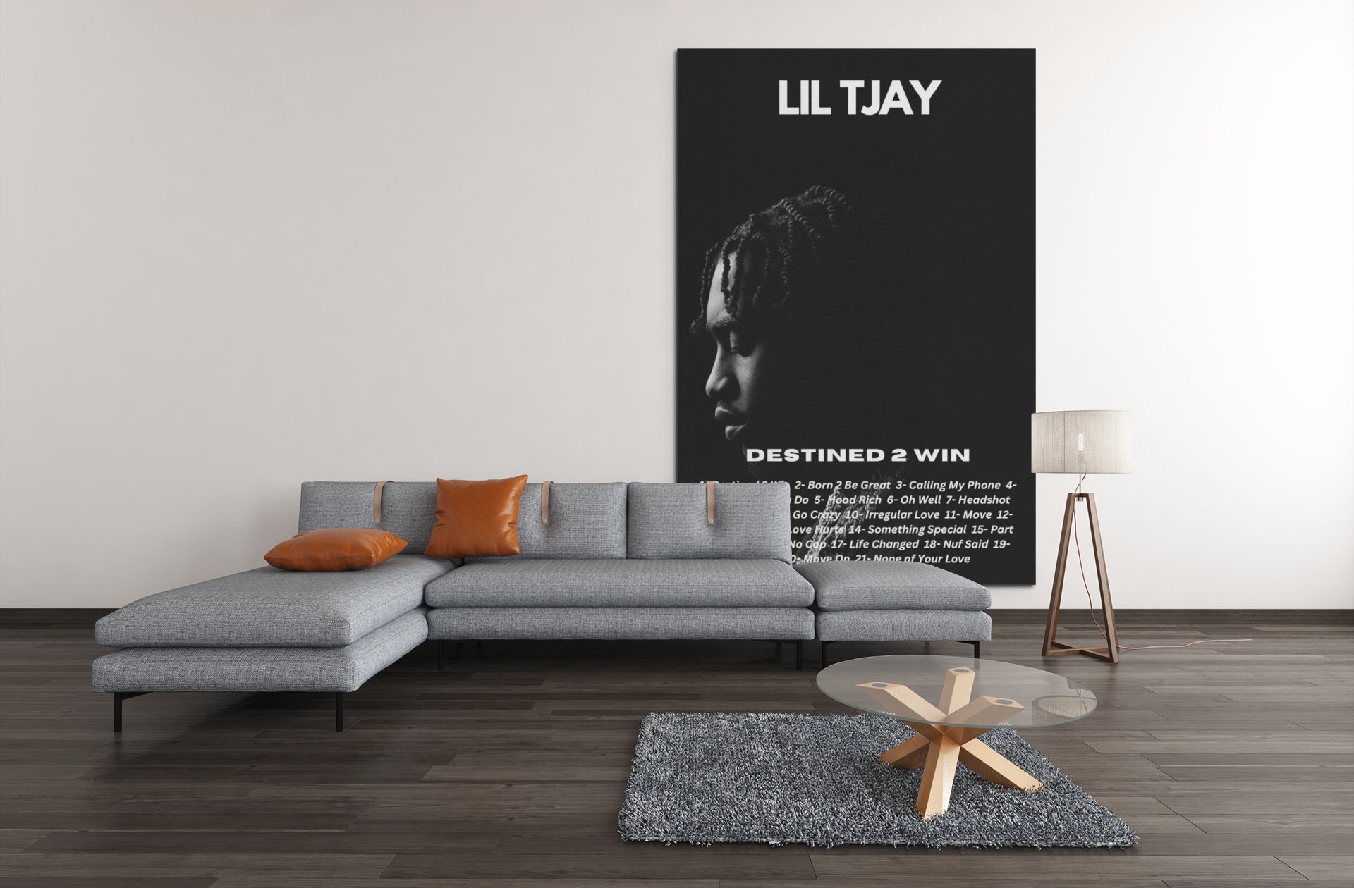 Lil Tjay True 2 Myself Album Poster sold by Attractive Receptionist ...