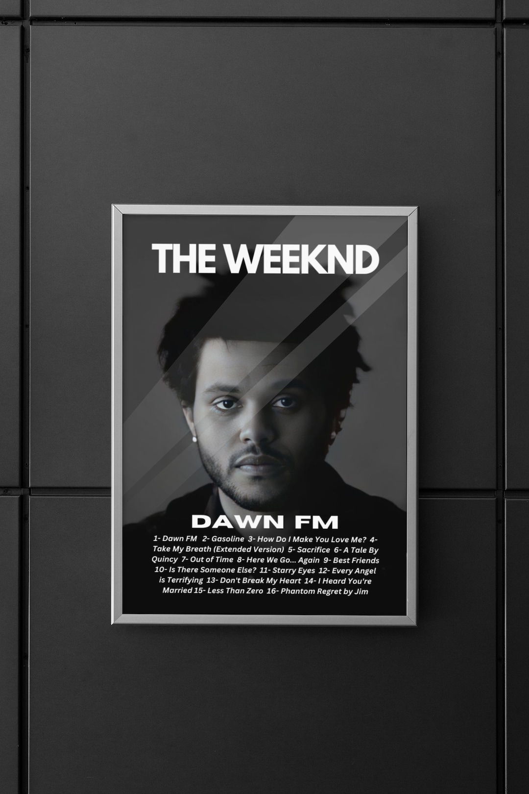The Weeknd the Weeknd Poster the Weeknd Album Poster Dawn FM Album ...