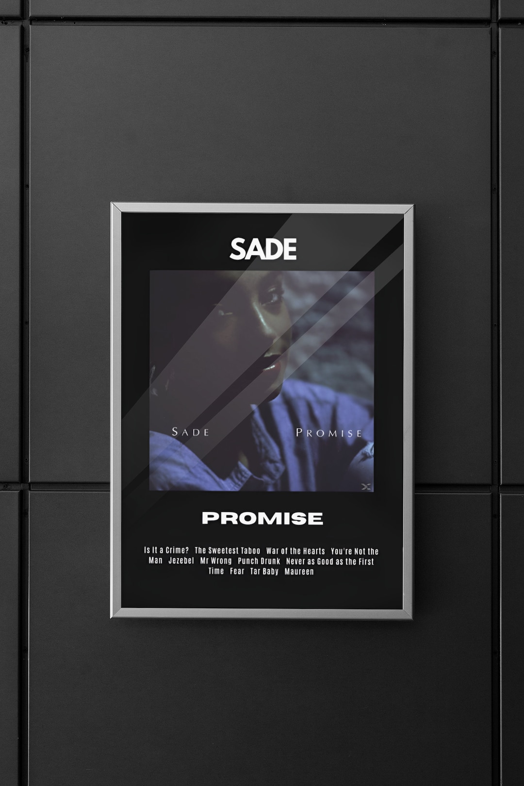 Sade Sade Poster Sade Album Poster Sade Promise Album - Etsy