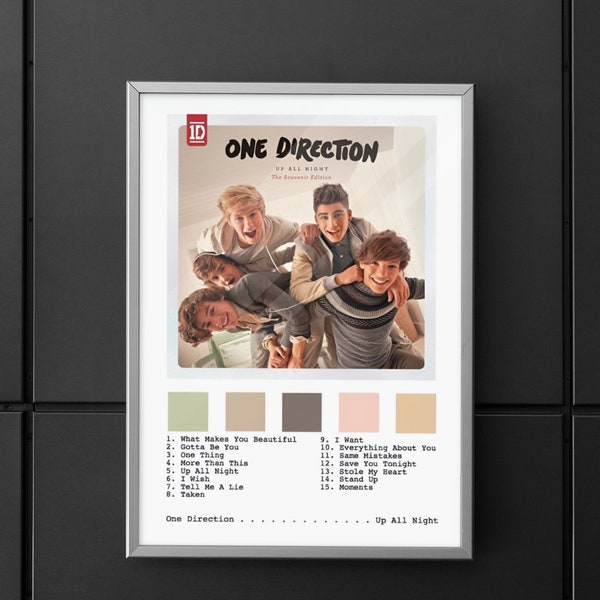 One Direction Decor - Etsy