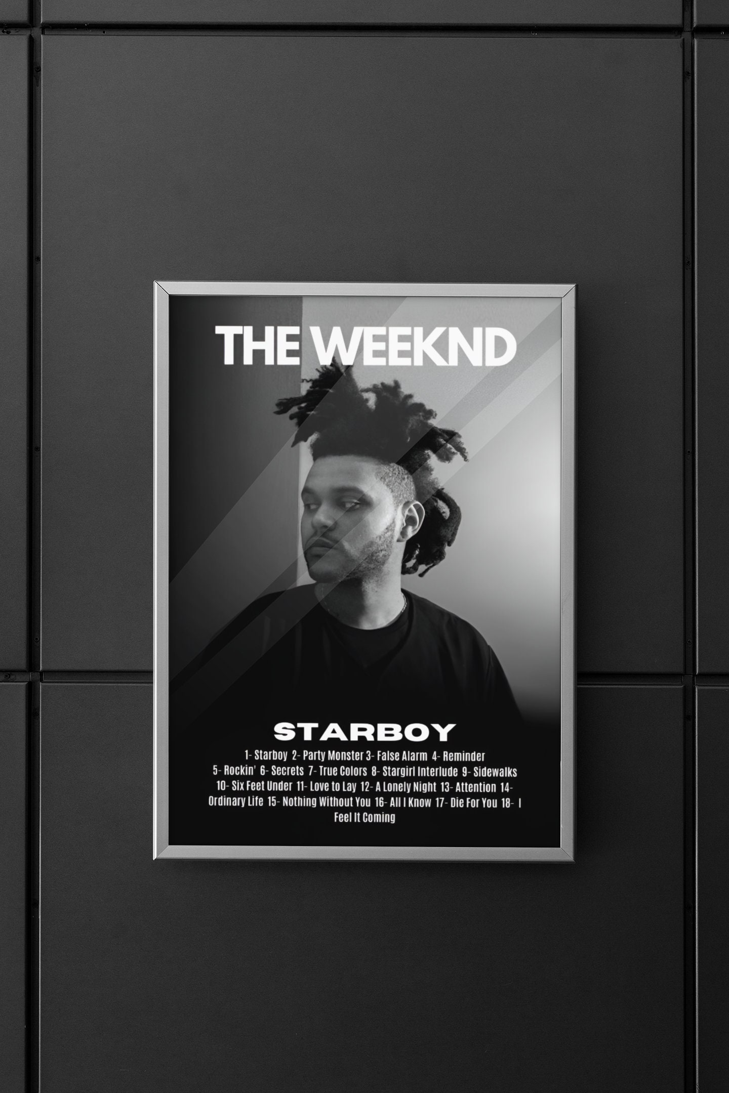 The Weeknd the Weeknd Poster the Weeknd Album Poster Starboy Album ...