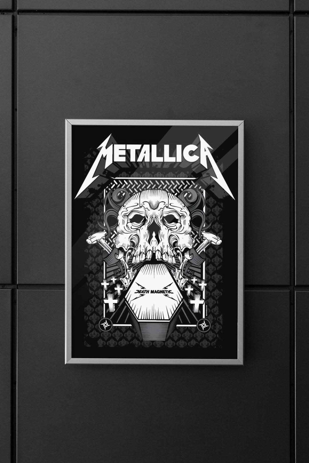 Metallica Metallica Poster Metallica Album Poster Death - Etsy