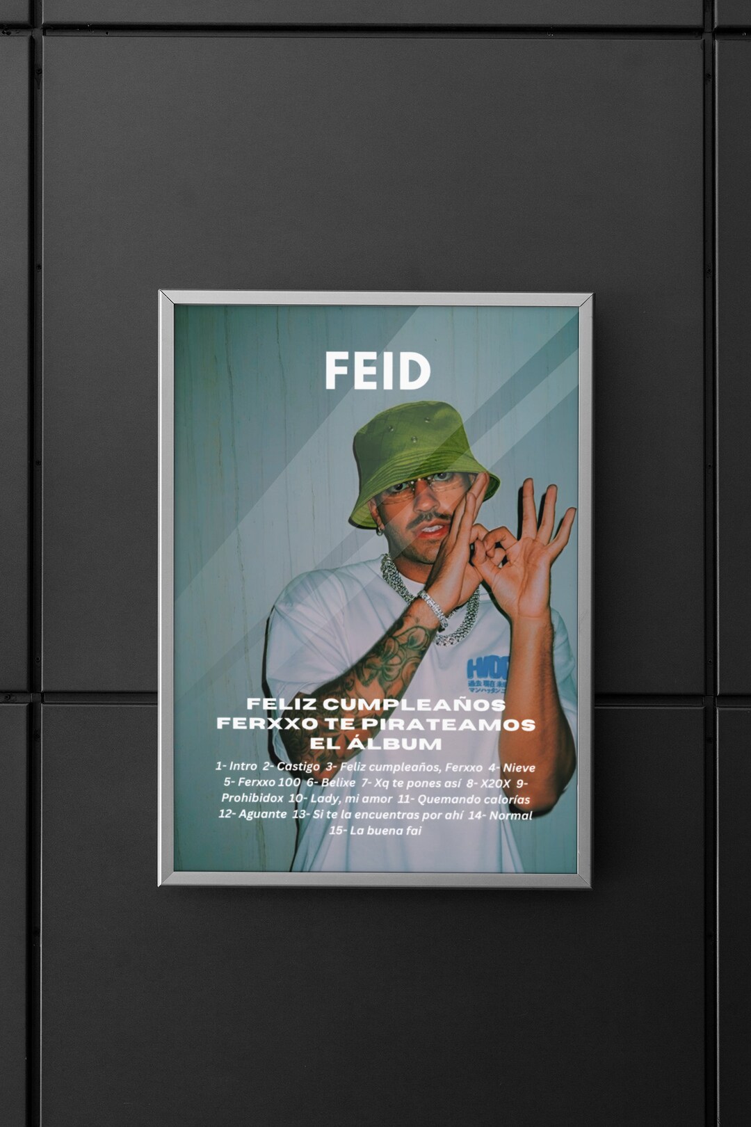 Feid Feid Poster Feid Album Poster Feliz Cumpleaños Ferxxo Te ...