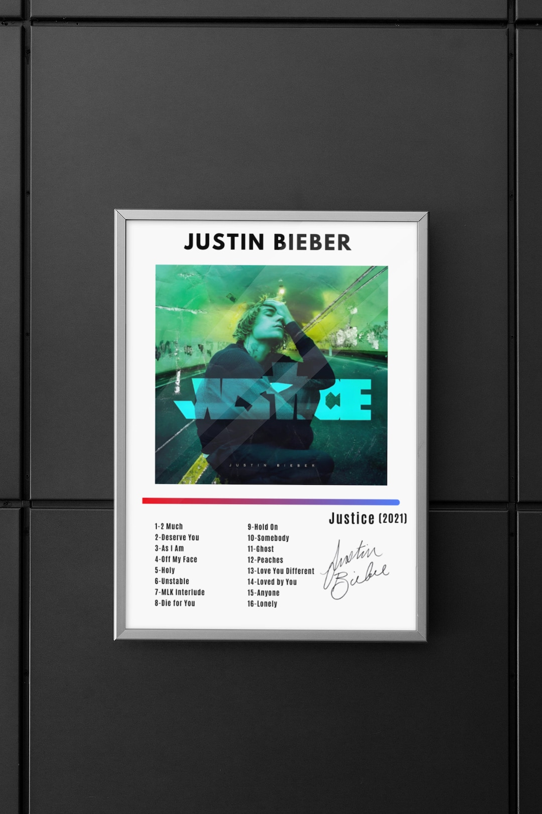 Justin Bieber Justin Bieber Poster Justin Bieber Album Poster Justice ...