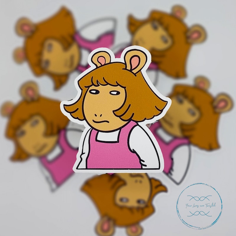 D.w. Sticker - Etsy UK