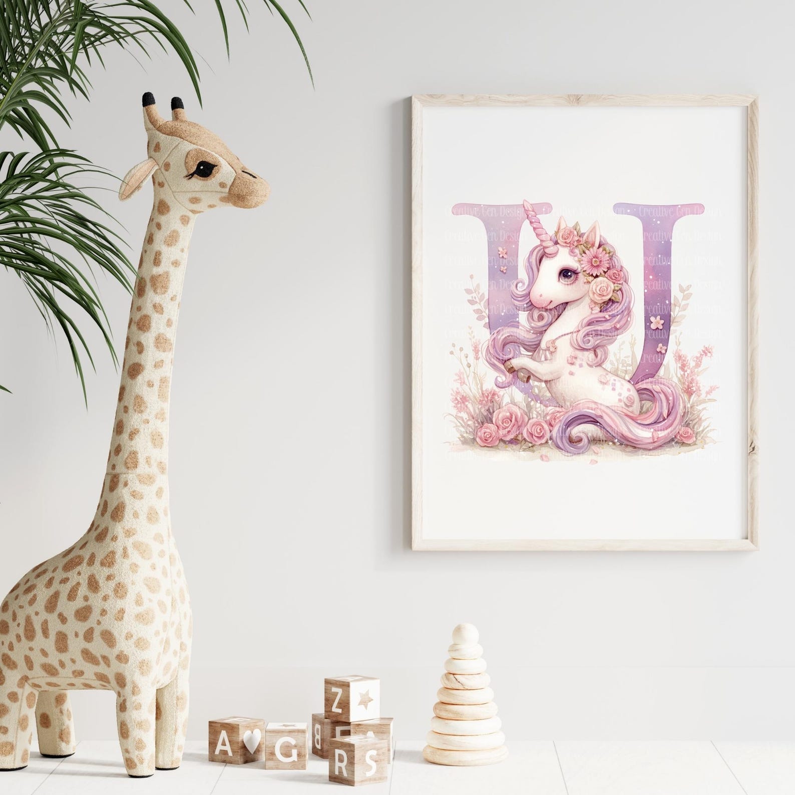 Watercolor Animals Alphabet for Kids | Animals Clipart | Clipart Bundle ...