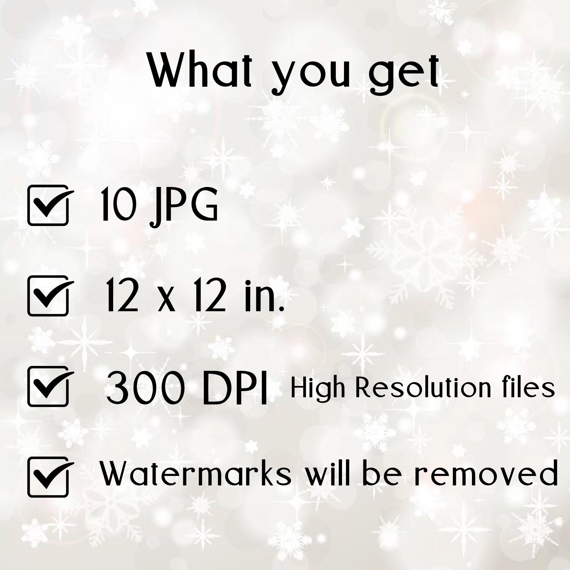 Snowman Snow Wall Scenes | Digital Paper Pack | Christmas Scene ...