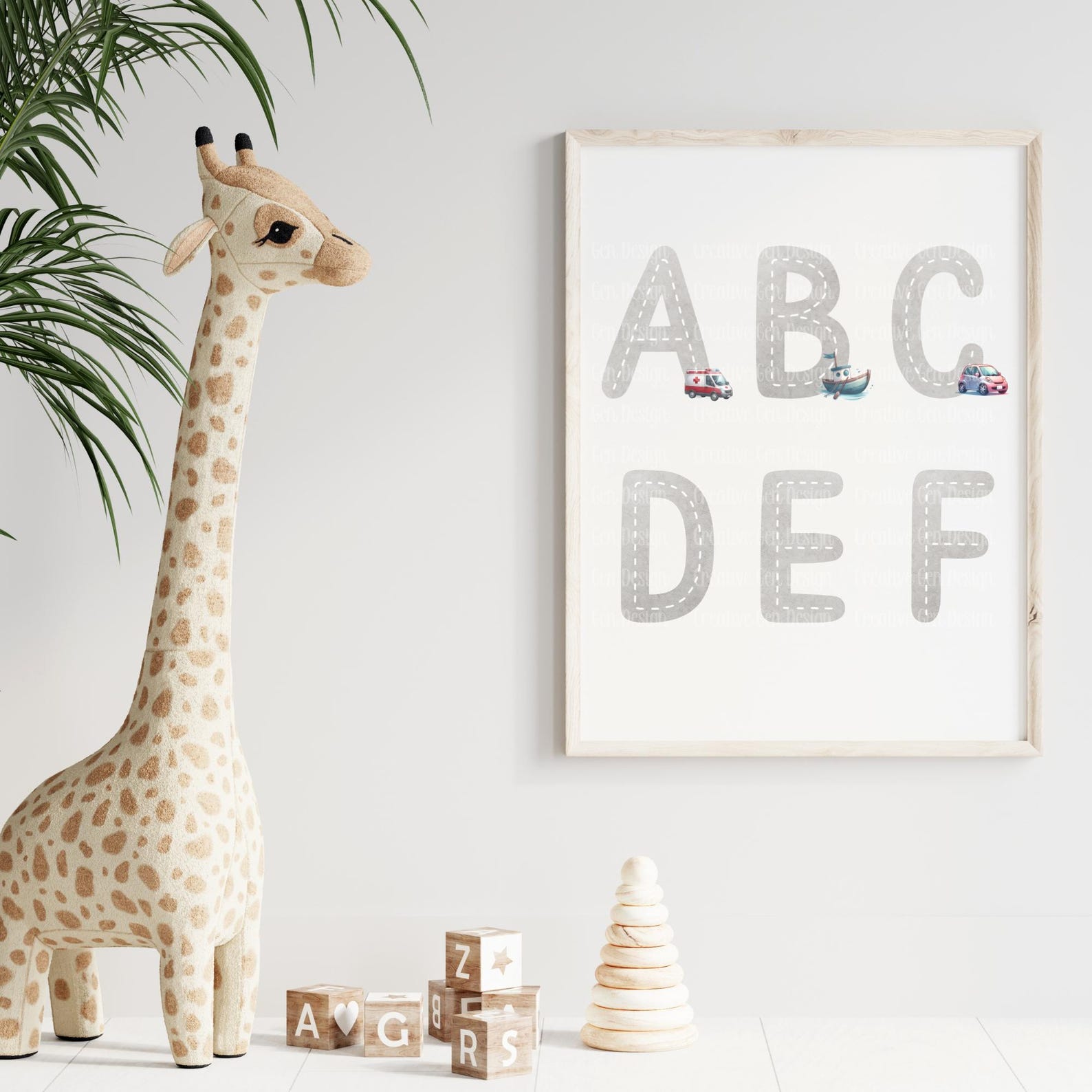 Transport Alphabet for Kids | Road Letters Clipart | Clipart Bundle ...