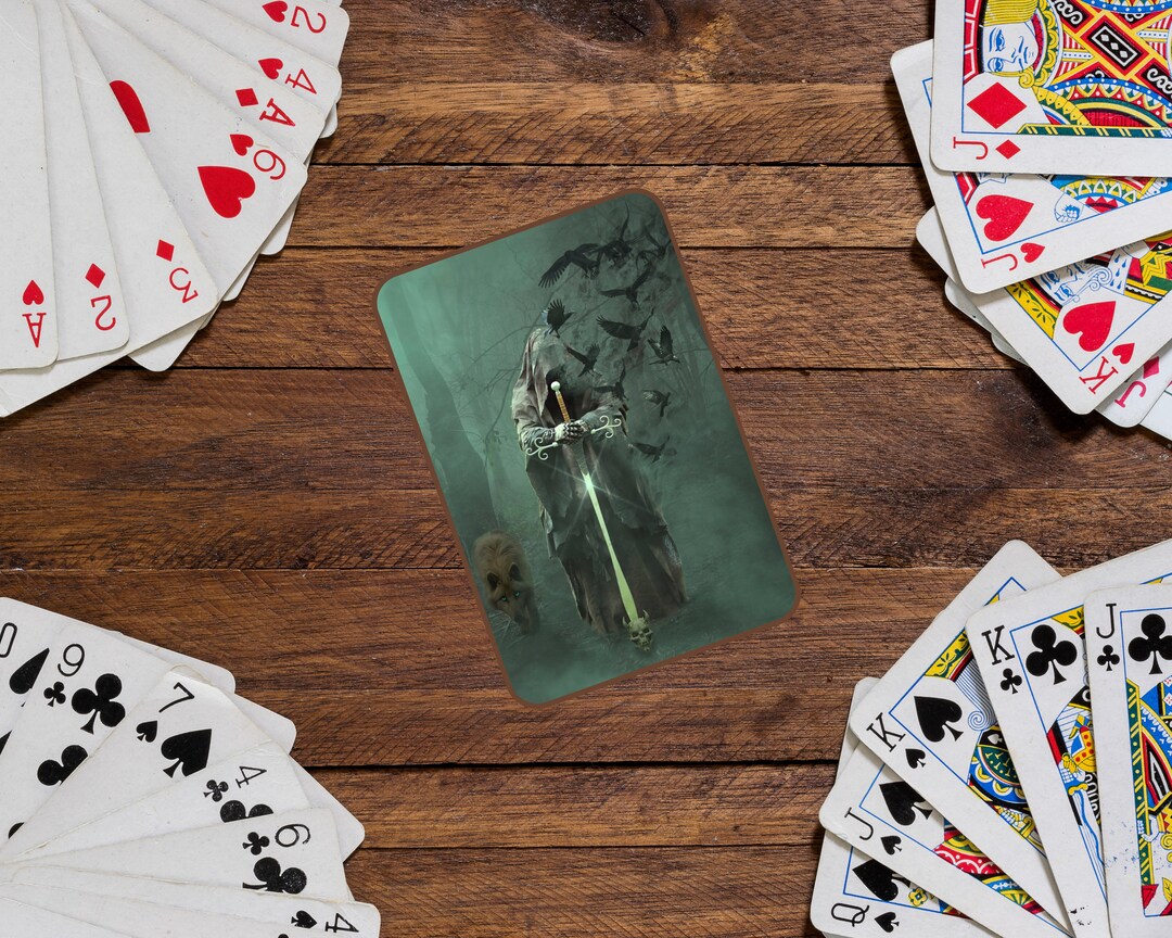 King Aurthur's Witch Playing Cards - Etsy