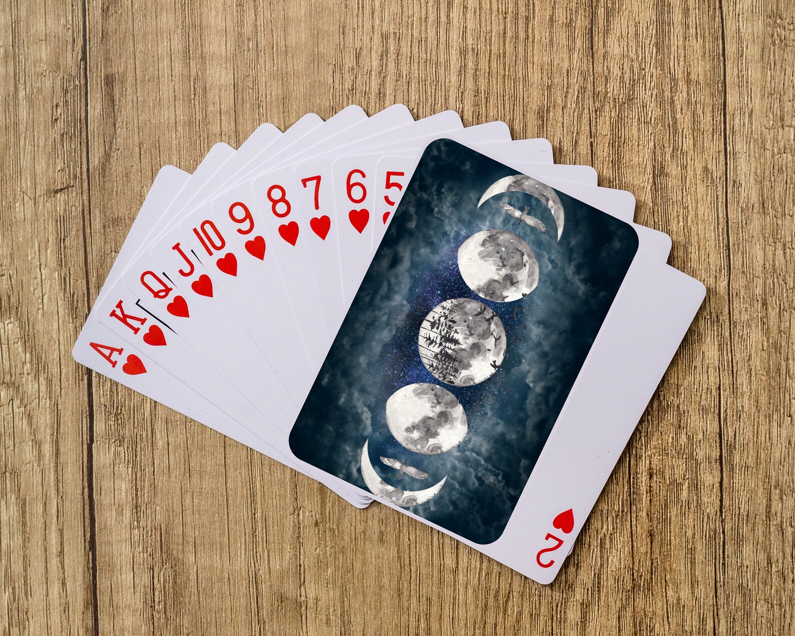 Moon Phases Playing Cards - Etsy