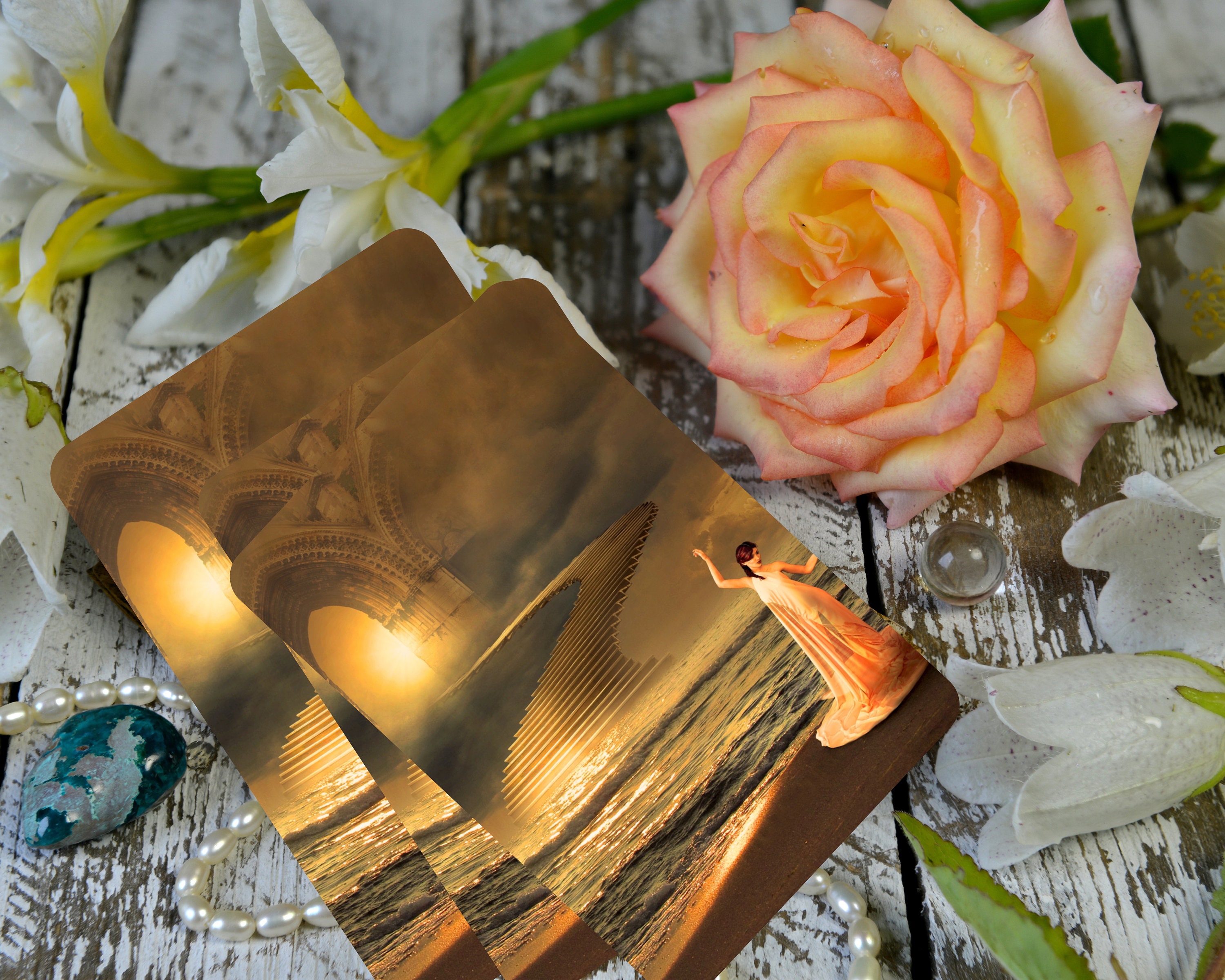 Vintage Stairway to Heaven Playing Cards - Etsy