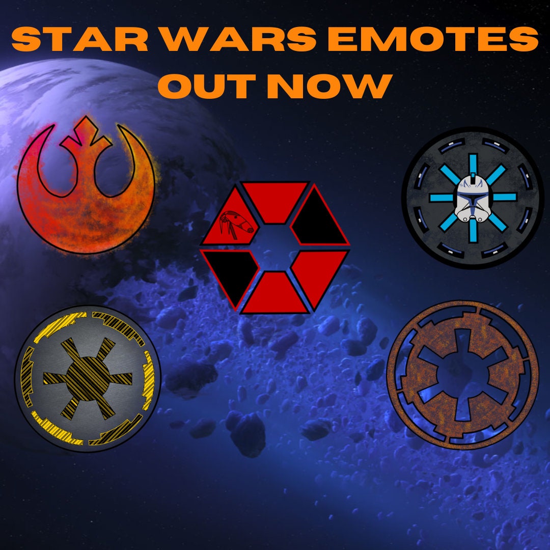 Instant Emotes: Star Wars Faction Pack #1 - Etsy