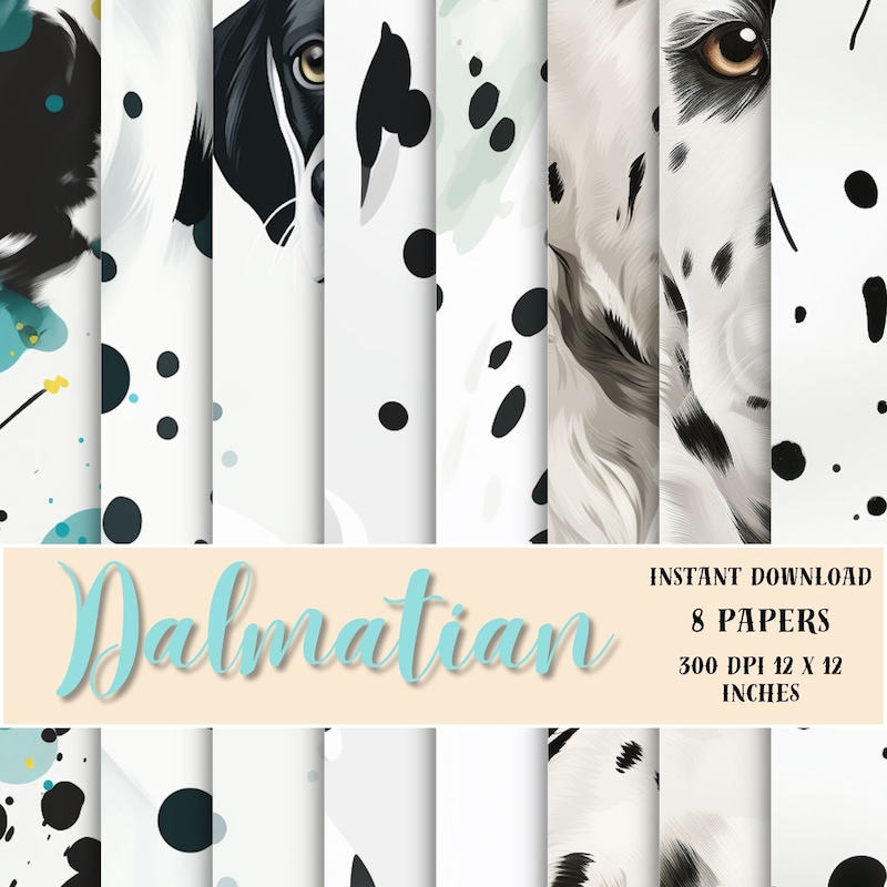 Dalmatian Paper - Etsy