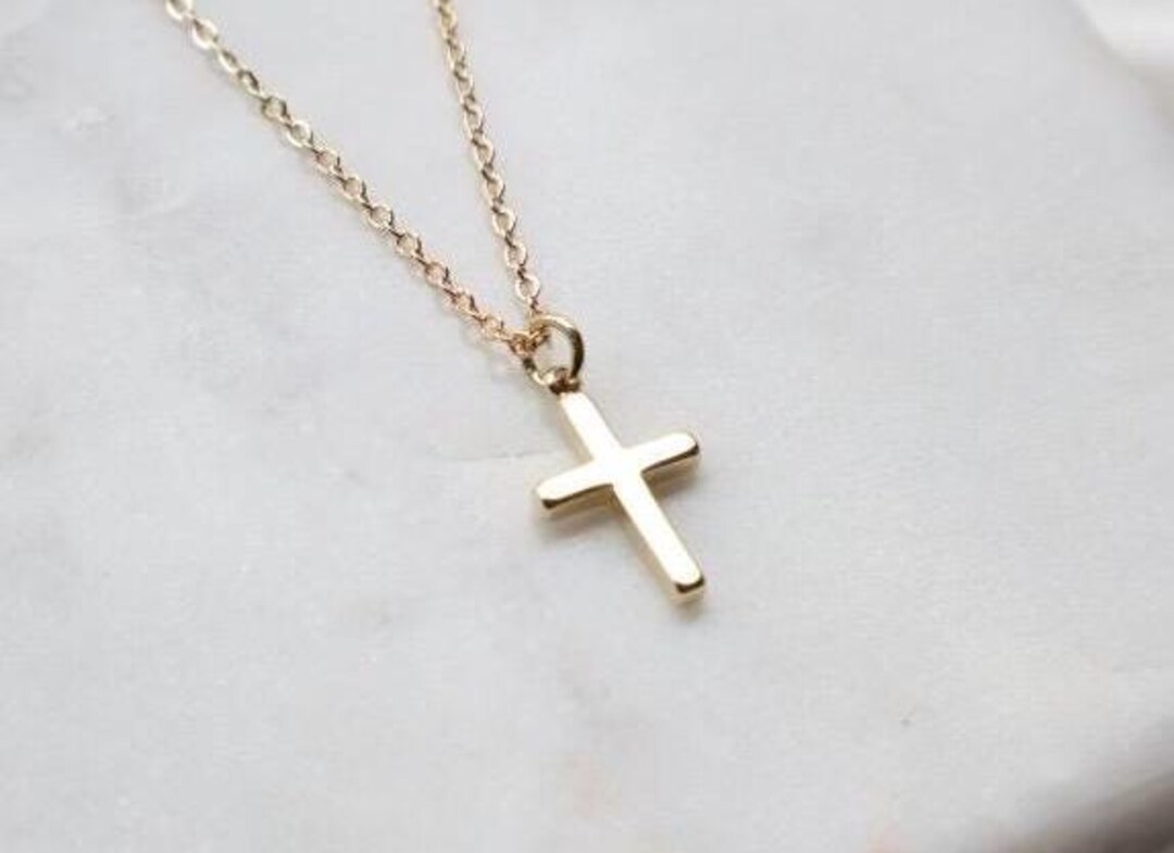 Christian Cross 14k Gold Filled Necklace | Christian Gifts | Women’s ...