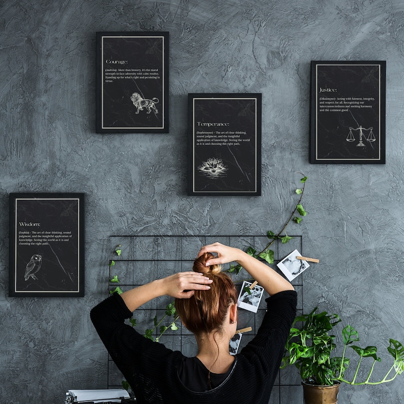 Courage Poster - Etsy