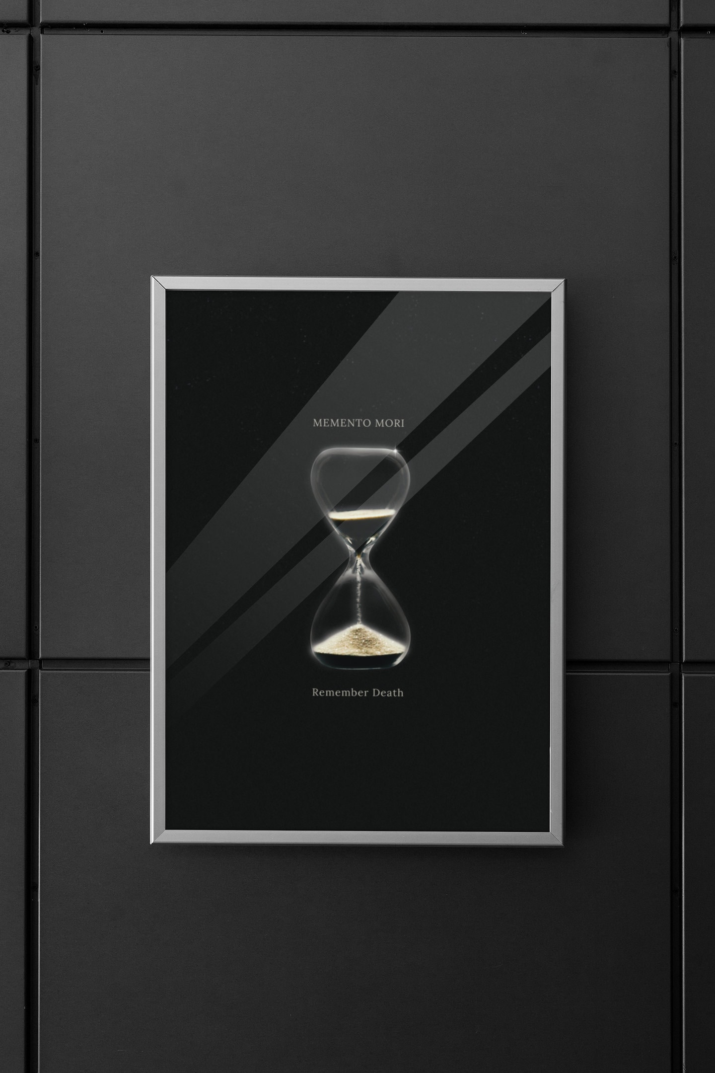 Memento Mori: Hourglass Reflection - Digital Poster Print - Etsy