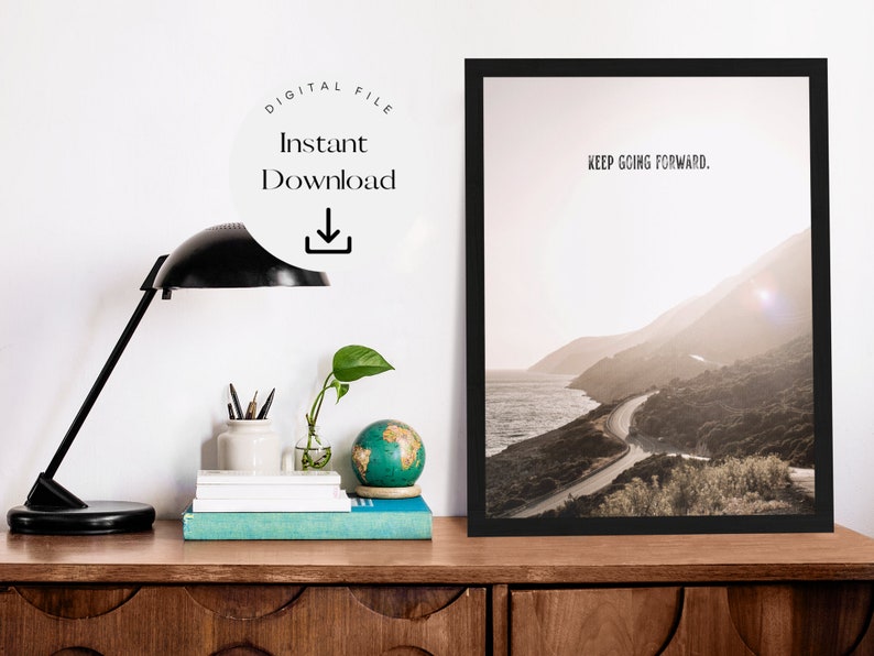 Keep Going Forward - Digital Poster Print - Etsy