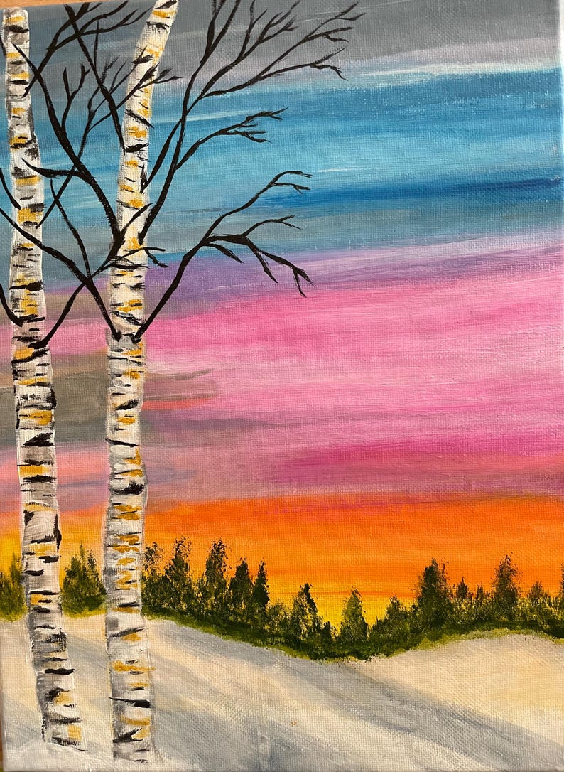 10 Additional Acrylic Outdoor Art Paintings - Etsy