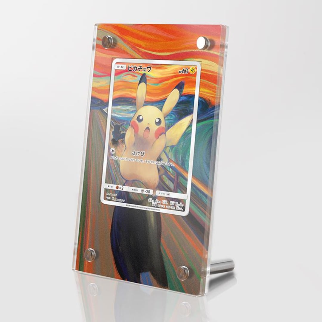 Pikachu 288/SM-P SCREAM Munch - Pokémon Extended Artwork Protective ...