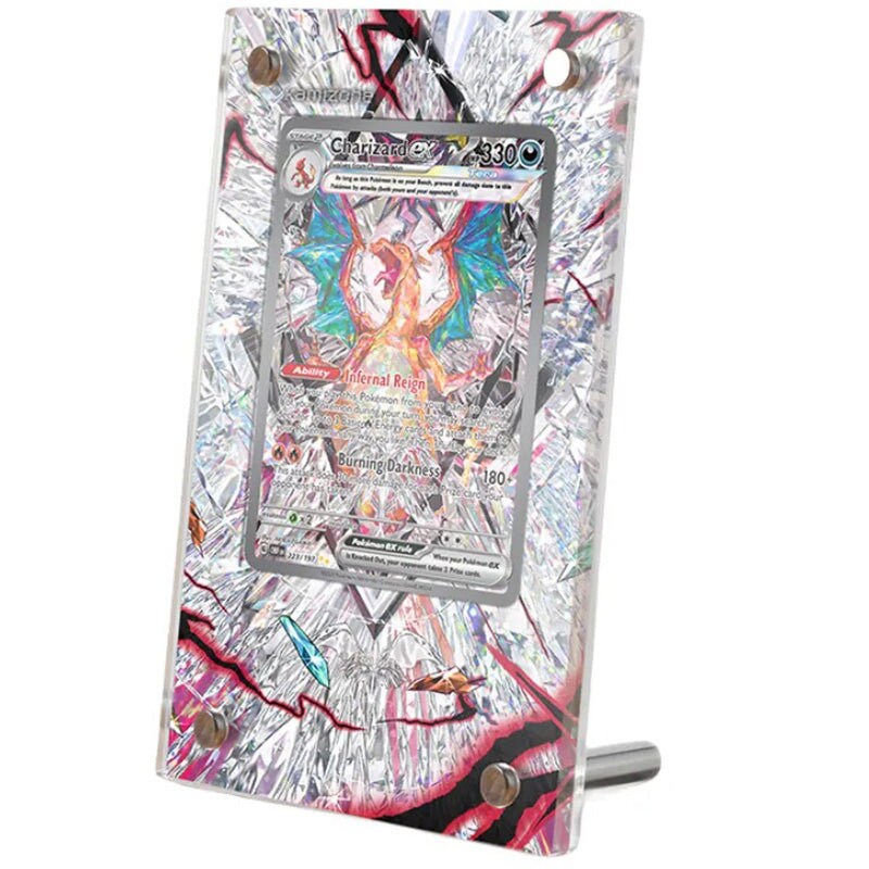 Charizard EX 223/197 Pokémon Extended Artwork Protective Card Display ...