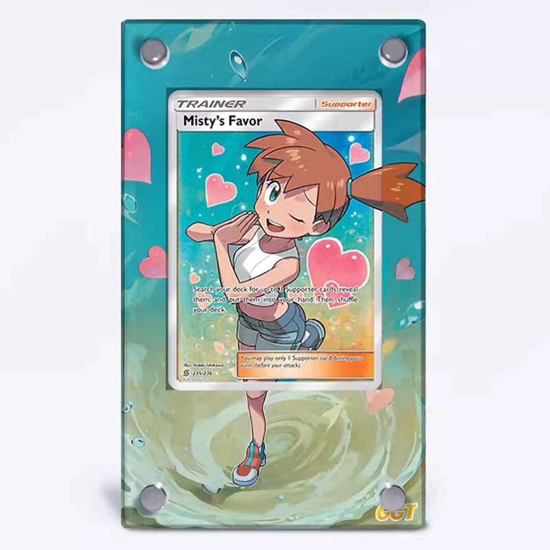 Mistys Favor 235/236 Pokémon Extended Artwork Protective Card Display ...