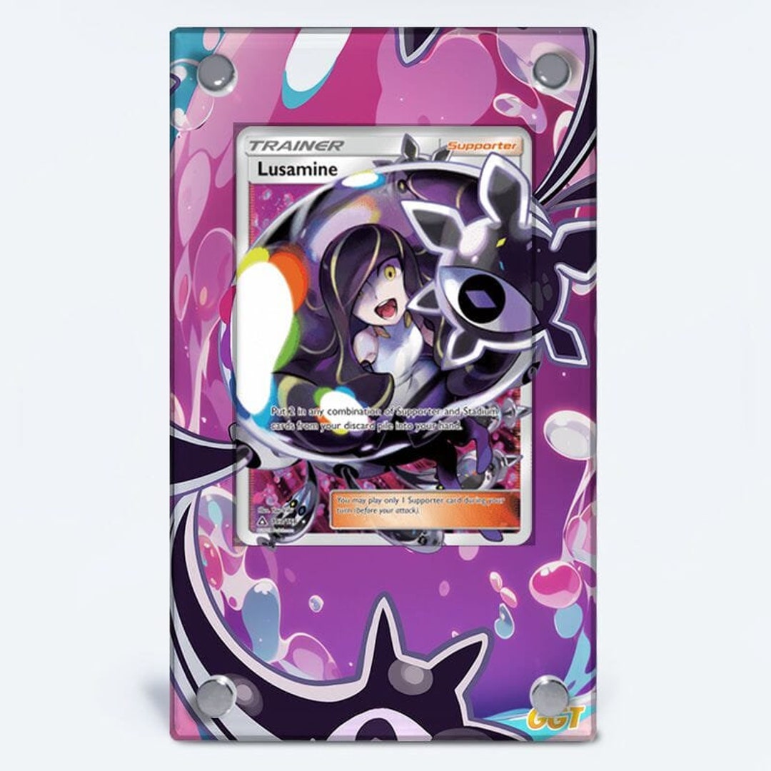 Lusamine 153/156 Pokémon Extended Artwork Protective Card Case - Etsy UK