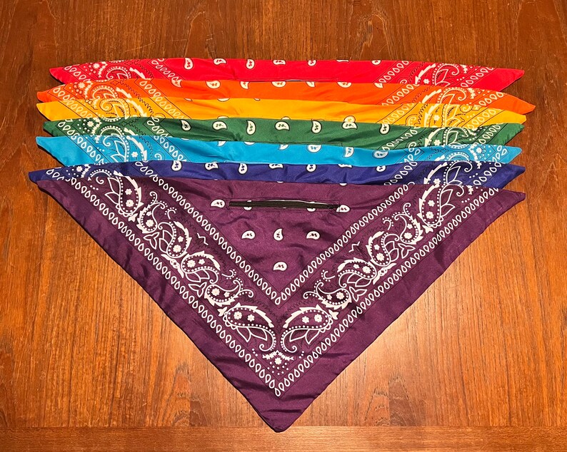Ice Bandana Classic Rainbow Collection - Etsy