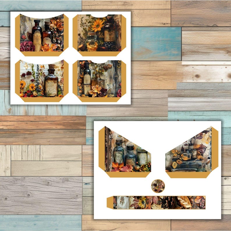 Fall Apothecary Junk Journal Printable Set (PDF) - Etsy