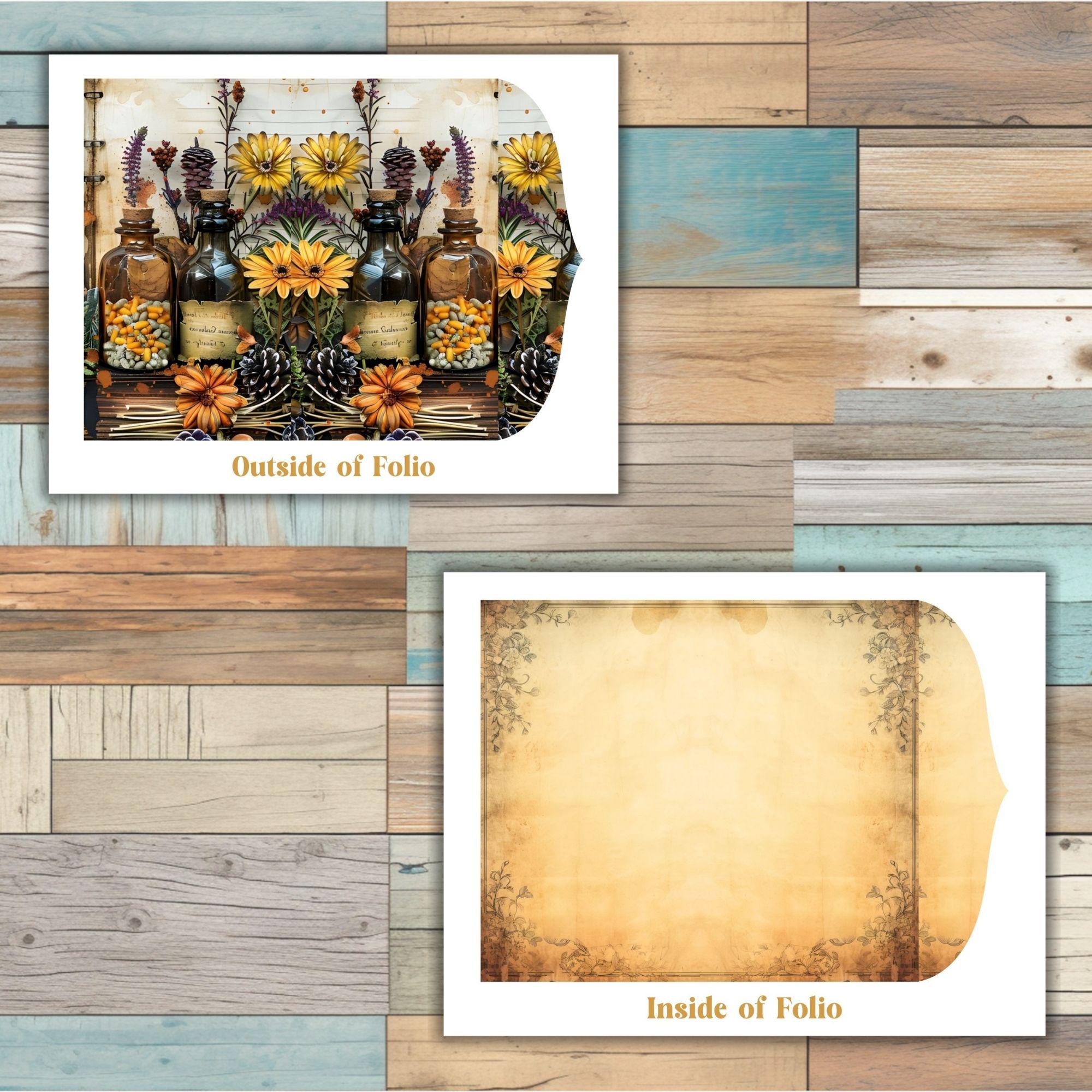 Fall Apothecary Junk Journal Printable Set (PDF) - Etsy